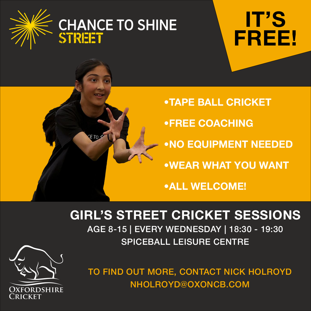 Street Cricket Upcoming Sessions – Oxfordshire Cricket